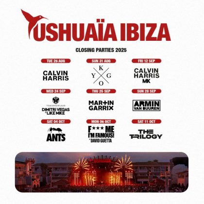 Ushuaïa Ibiza: the closing parties calendar 2025! | Ibiza by night