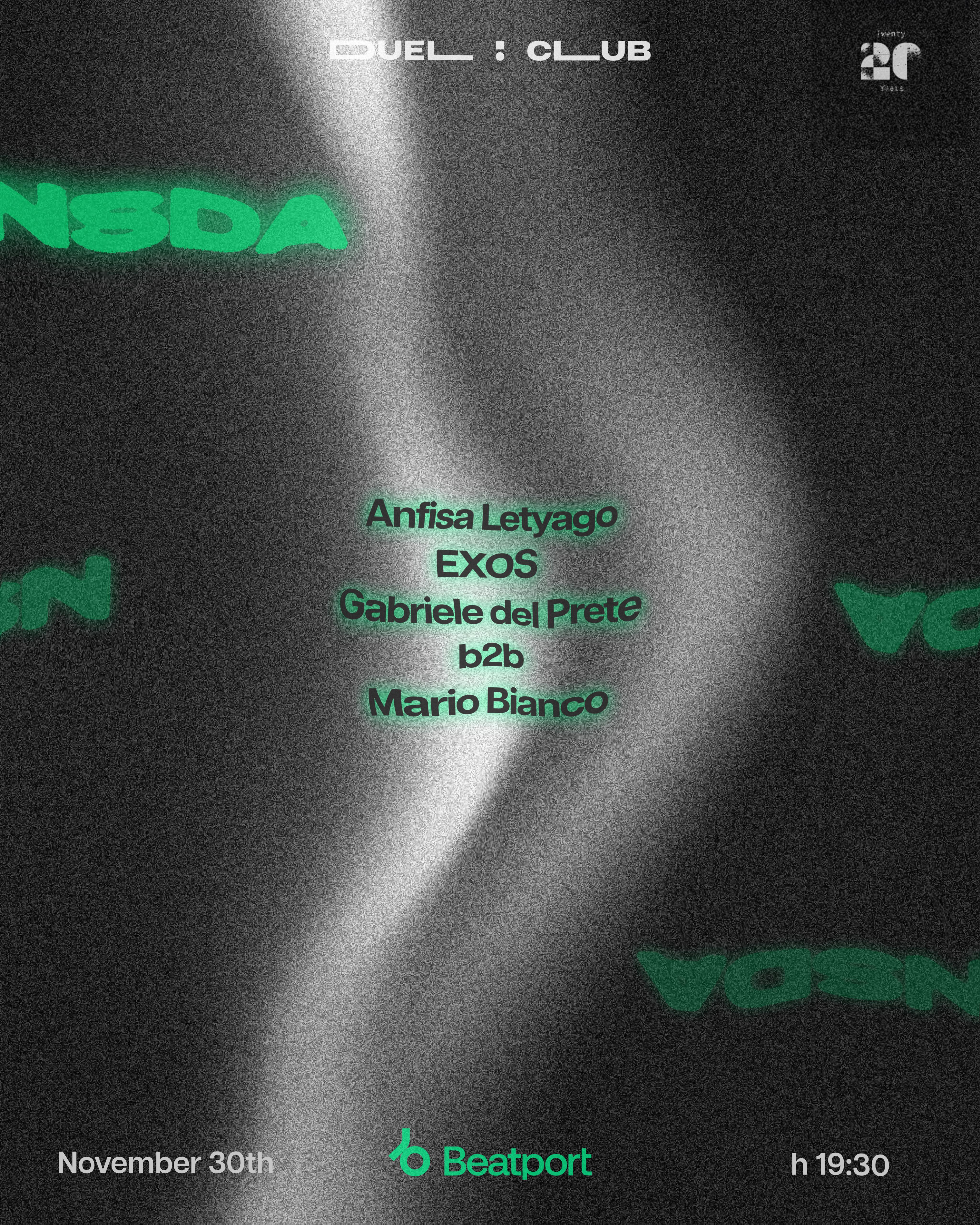 DUEL Club presents: NSDA Showcase, with Anfysa Letyago, Exos, Gabriele ...
