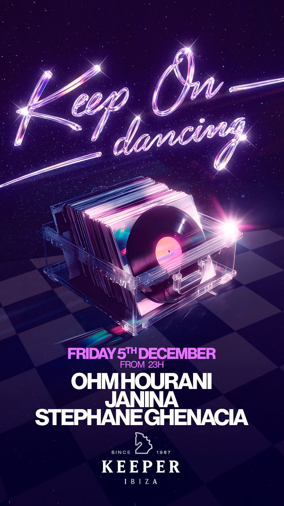 Keep On Dancing presents Ohm Hourani, Janina & Stephane Ghenacia at ...