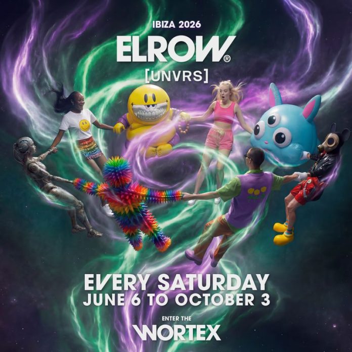 [UNVRS] Ibiza announces elrow for summer 2026! | Ibiza by night