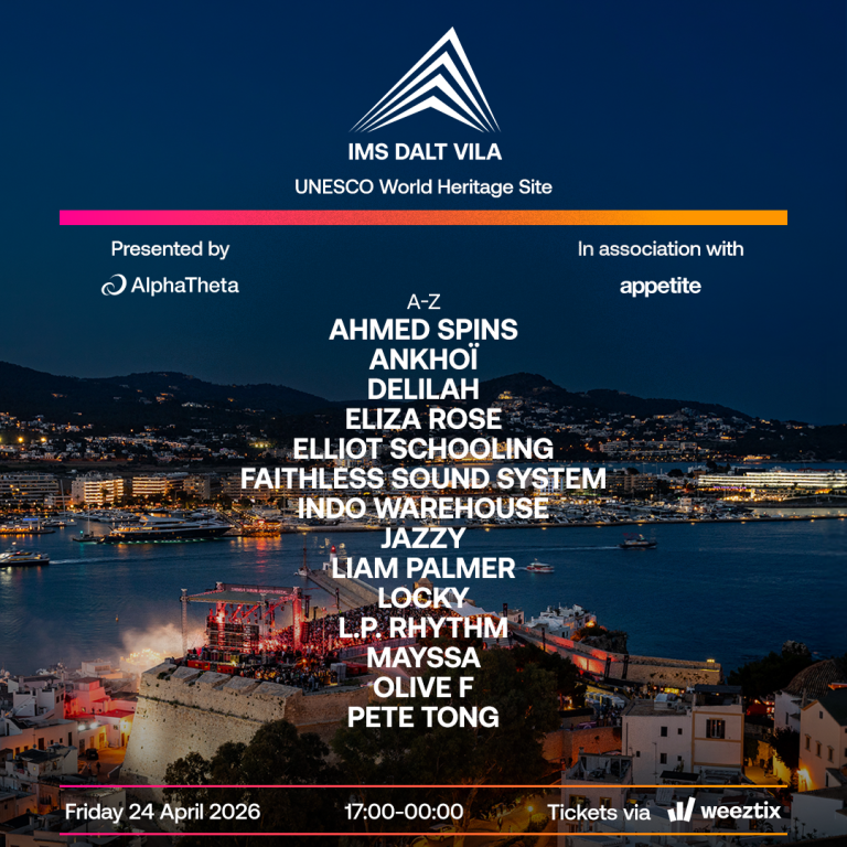 IMS Ibiza announces IMS Dalt Vila Line Up 2026! | Ibiza by night