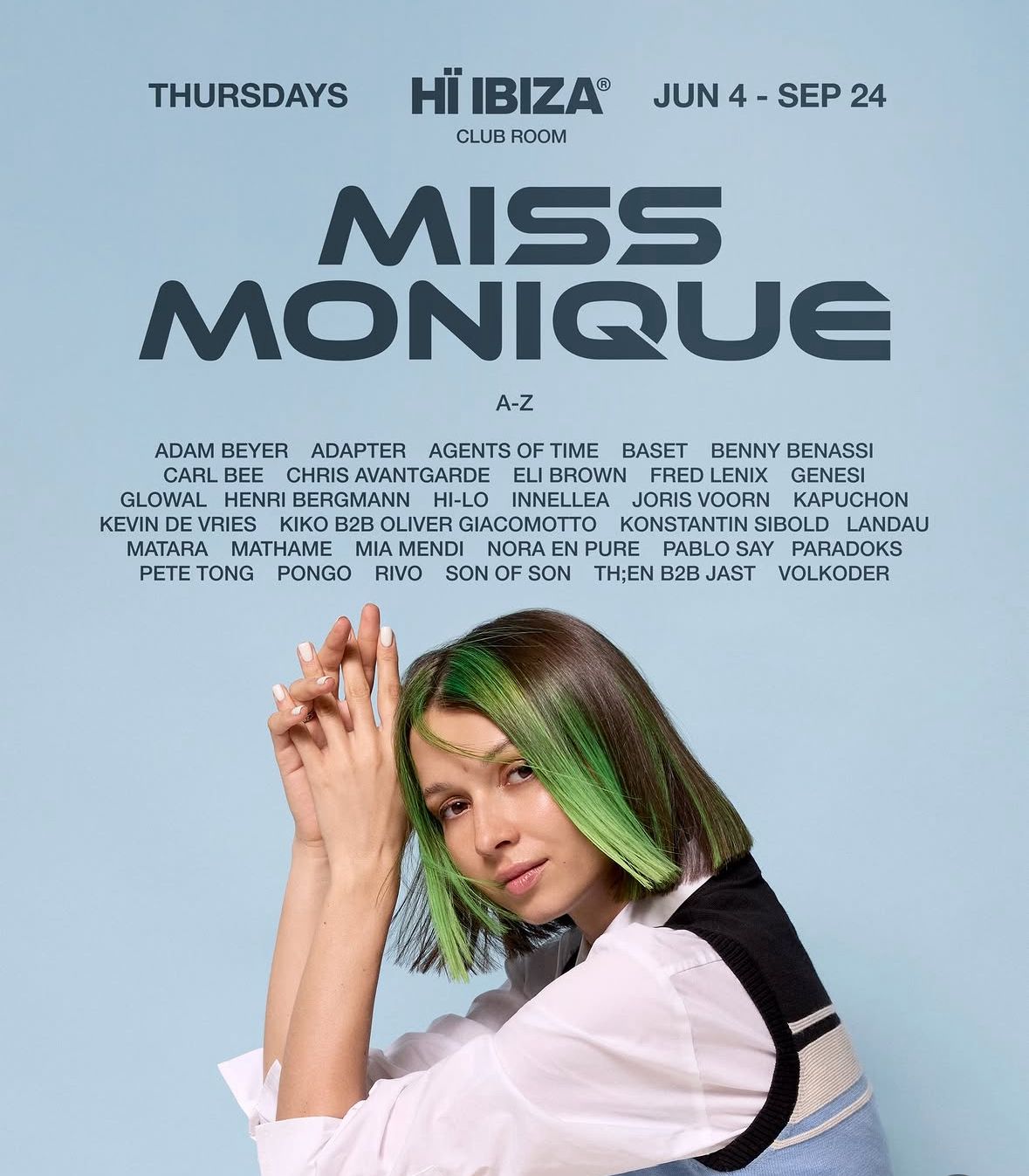 Miss Monique at HÏ Ibiza reveals season 2026 line-up! | Ibiza by night