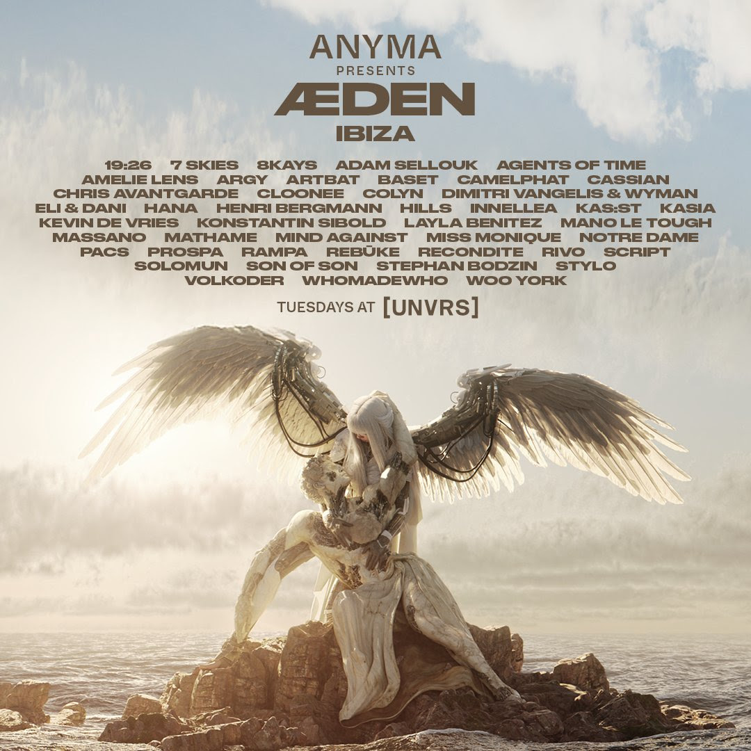 ANYMA at [UNVRS] Ibiza presents “ÆDEN” and reveals season 2026 line-up ...